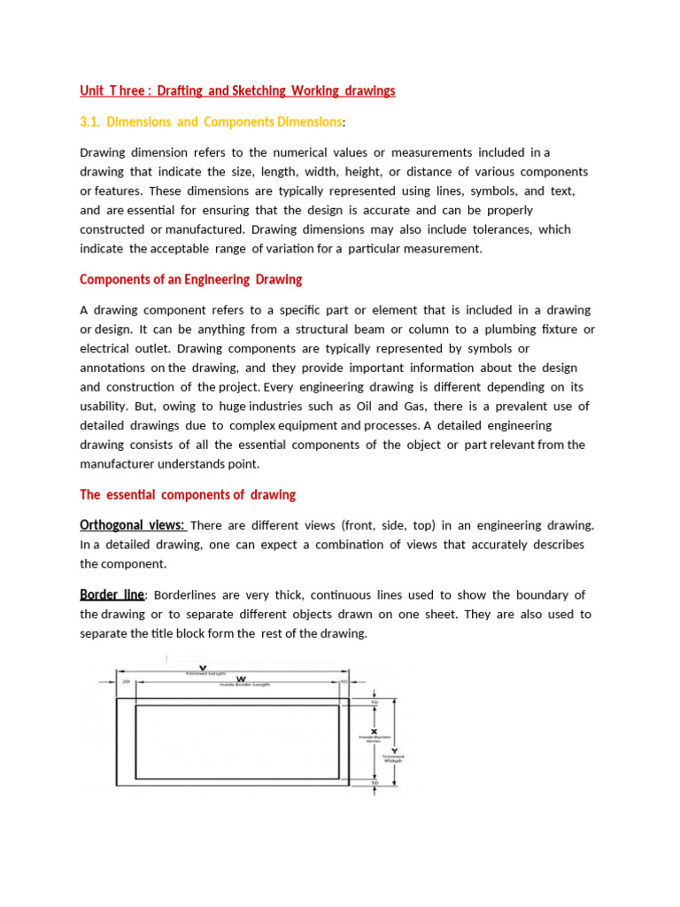 Drafting Symbols and Working Drawings | PDF | Window | Door