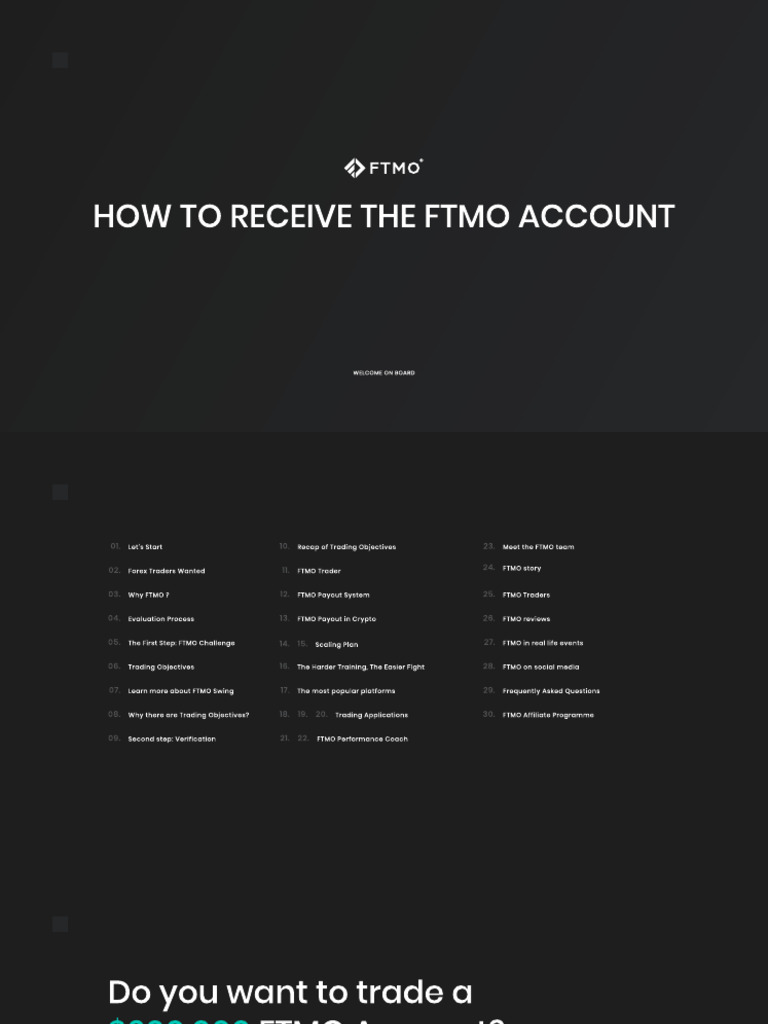 Ebook How To Receive Ftmo | PDF | Cryptocurrency