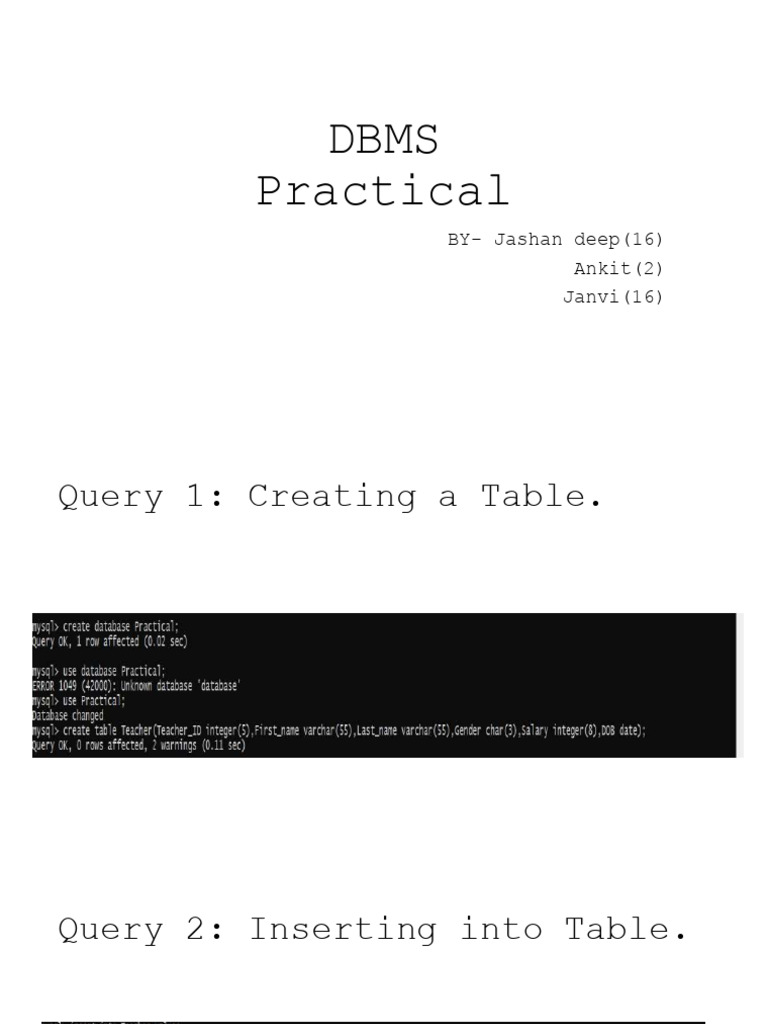 DBMS Main | PDF
