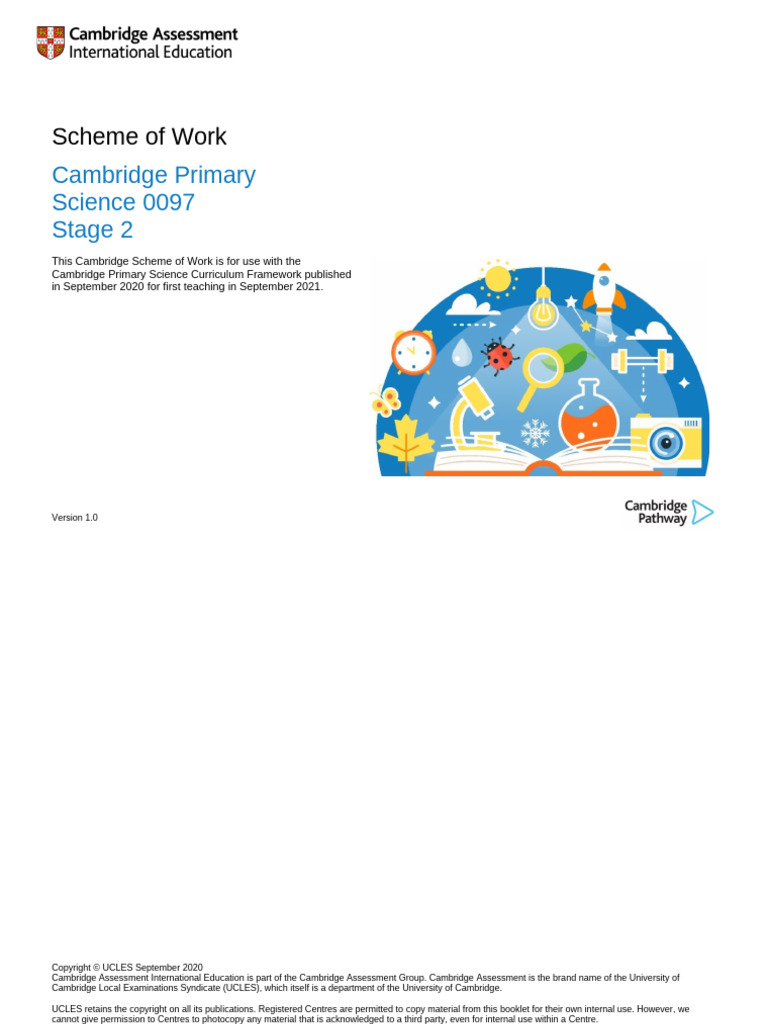 0097 Primary Science Stage 2 Scheme of Work - tcm142-595391 | PDF ...