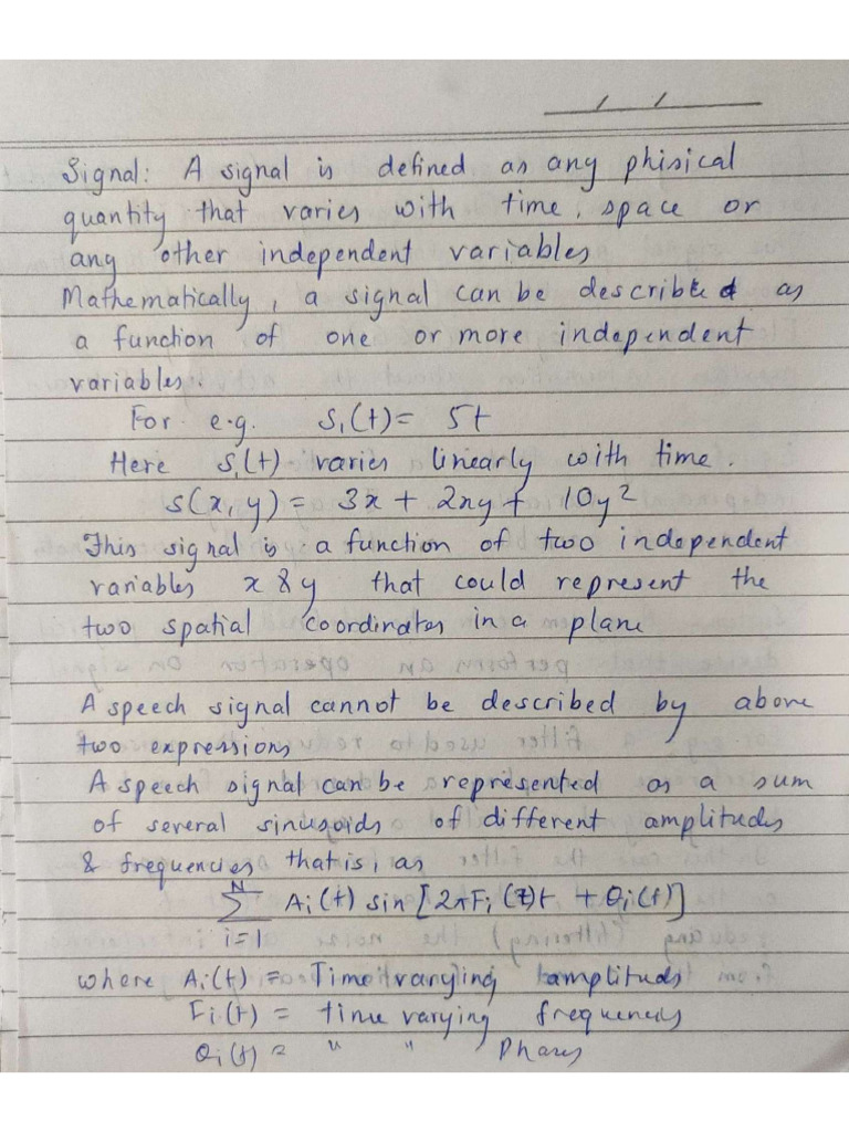 DSP - Introduction 1 | PDF