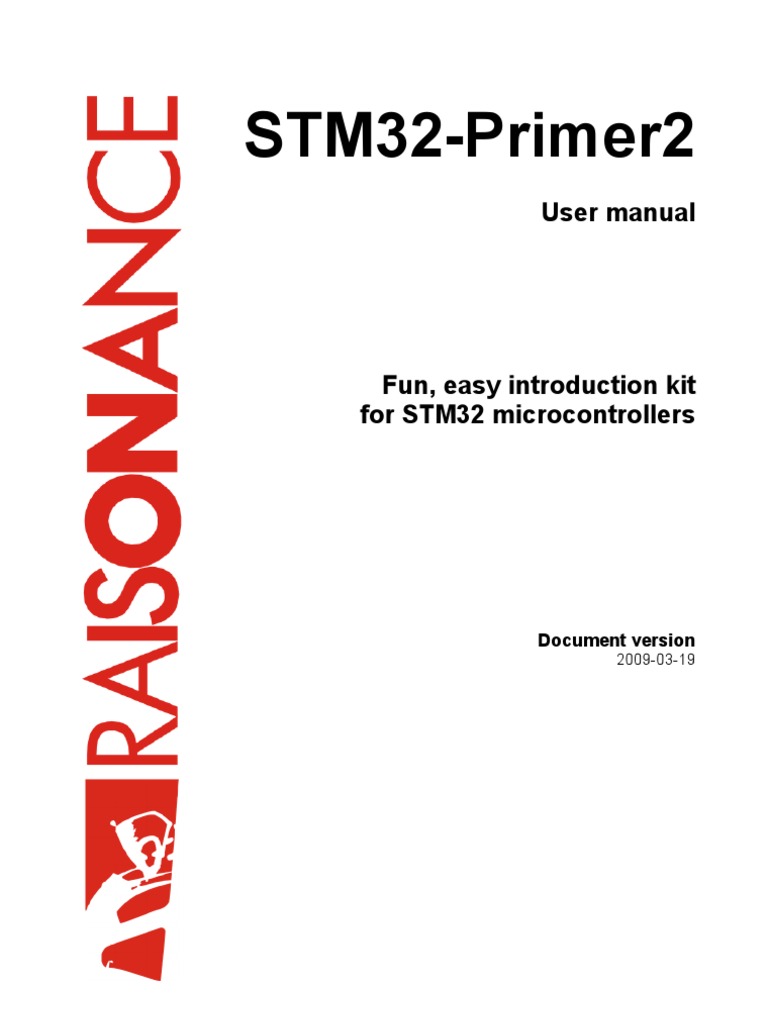 STM32 Primer2 Manual | PDF | Microcontroller | Electrical Engineering