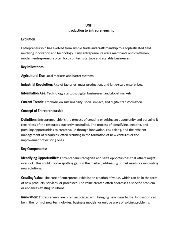 ERP Notes | PDF | Entrepreneurship | Startup Company