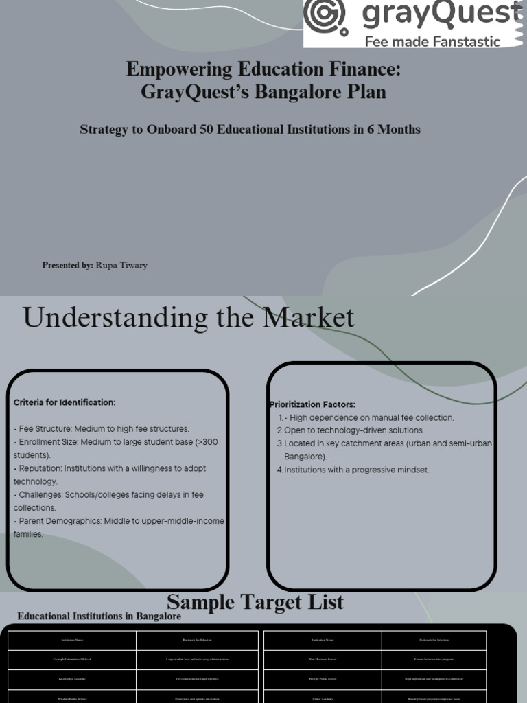 Simplifying Fee Collection in Bangalore | PDF | Business | Economies