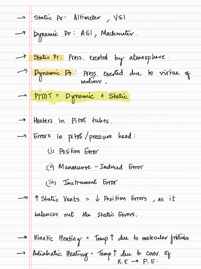 Instrument Nav Notes Jobin | PDF