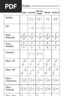 Pipe Fitting Symbols Guide | PDF