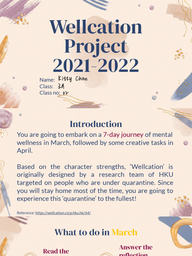 (S3A02) 陳敏晴 CHAN MAN CHING - 3A Wellcation Project - Google Slides ...