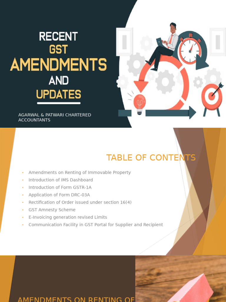GST Amendments on Property Rentals | PDF | Value Added Tax | Taxes