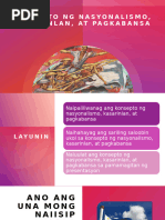 Kahulugan NG Nasyonalismo Kasarinlan at Pagkabansa | PDF