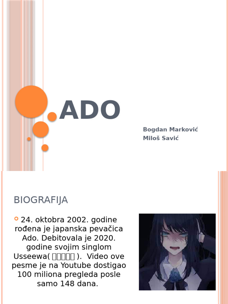 Ado | PDF