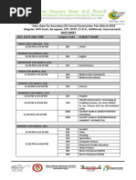 SSC & HSC Exam Fee Structure 2025 | PDF | Educational Stages | Adolescence