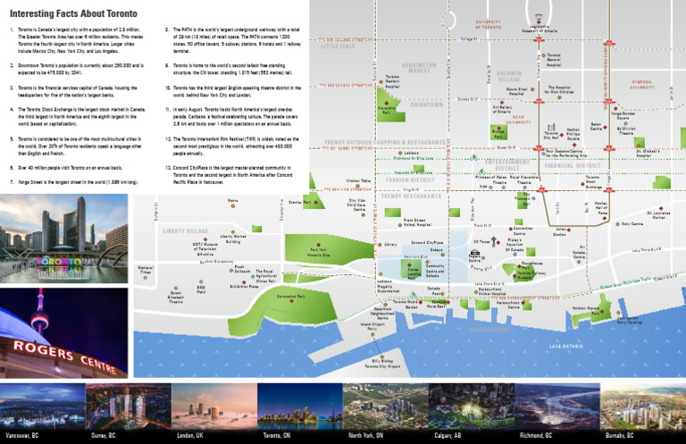 Downtown-Toronto-Map | PDF | Toronto