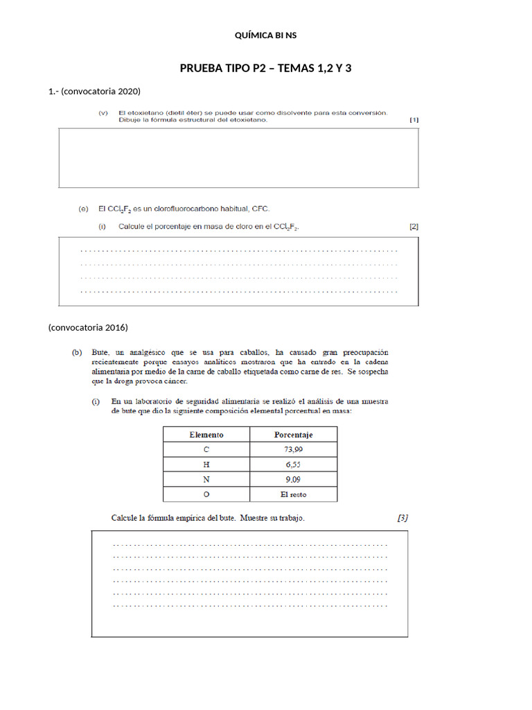 P2 Repaso T1, 2 y 3 Oct 2024 | PDF