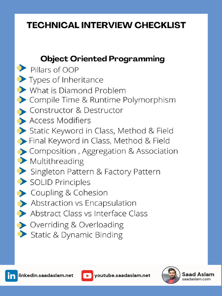 Technical Interview Preparation-3 | PDF