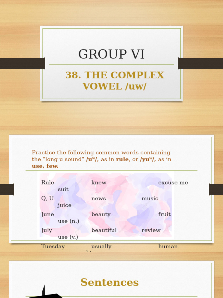 THE COMPLEX VOWEL Uw | PDF