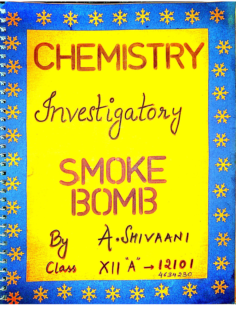 Chemistry Projects | PDF