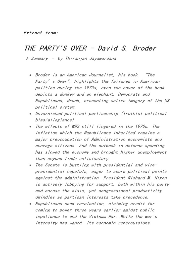 David Broder | PDF