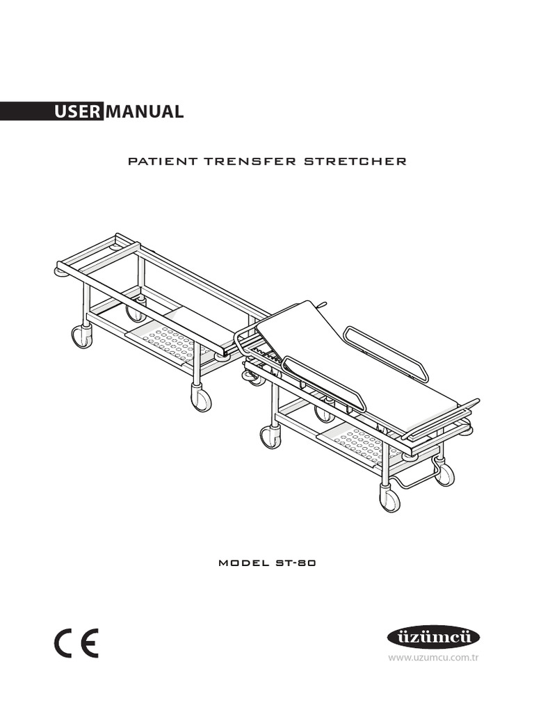 TRANSFER STRETCHER | PDF | Disinfectant | Stainless Steel