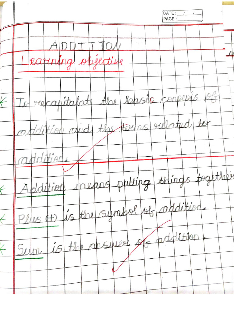 ADDITION NOTES | PDF