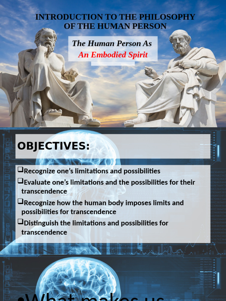 Understanding the Human Person's Nature | PDF | Soul | Mind
