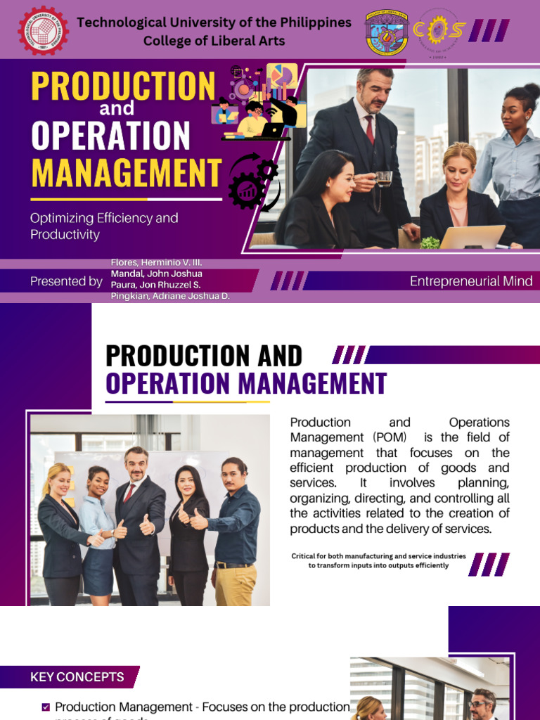 Production and Operation Management | PDF | Supply Chain | Inventory