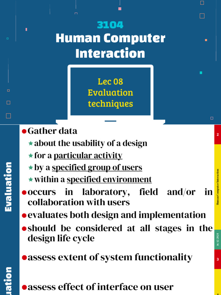 HCI_Lec08 | PDF | Human Communication | Cognition