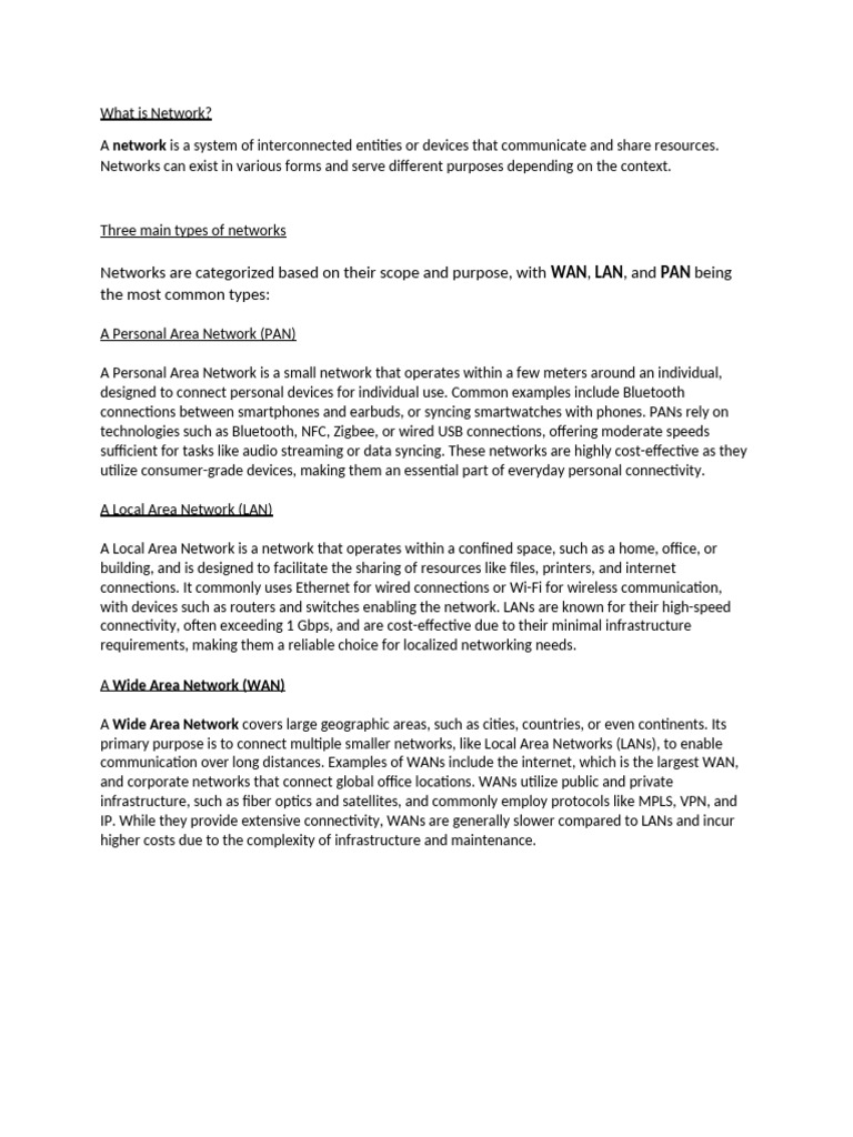 Network | PDF | Computer Network | Network Topology Network | PDF | Computer Network | Network Topology