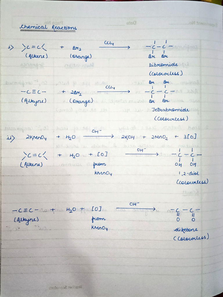Functional group analysis ex- 11-16 | PDF