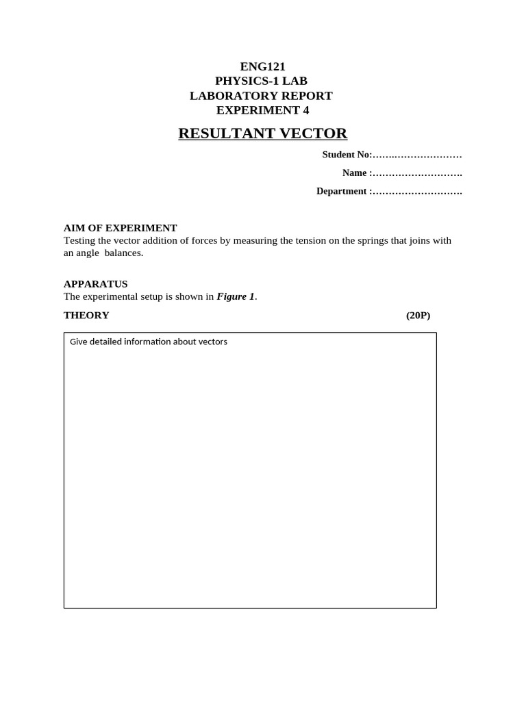 4 Resultant Vector Pdf Force Angle
