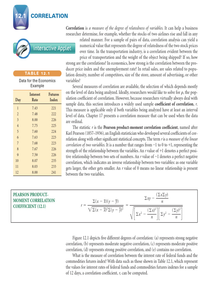Correlation and Regression | PDF | Errors And Residuals | Regression Analysis