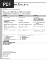 Belt Linisher Sop | PDF | Abrasive | Belt (Mechanical)