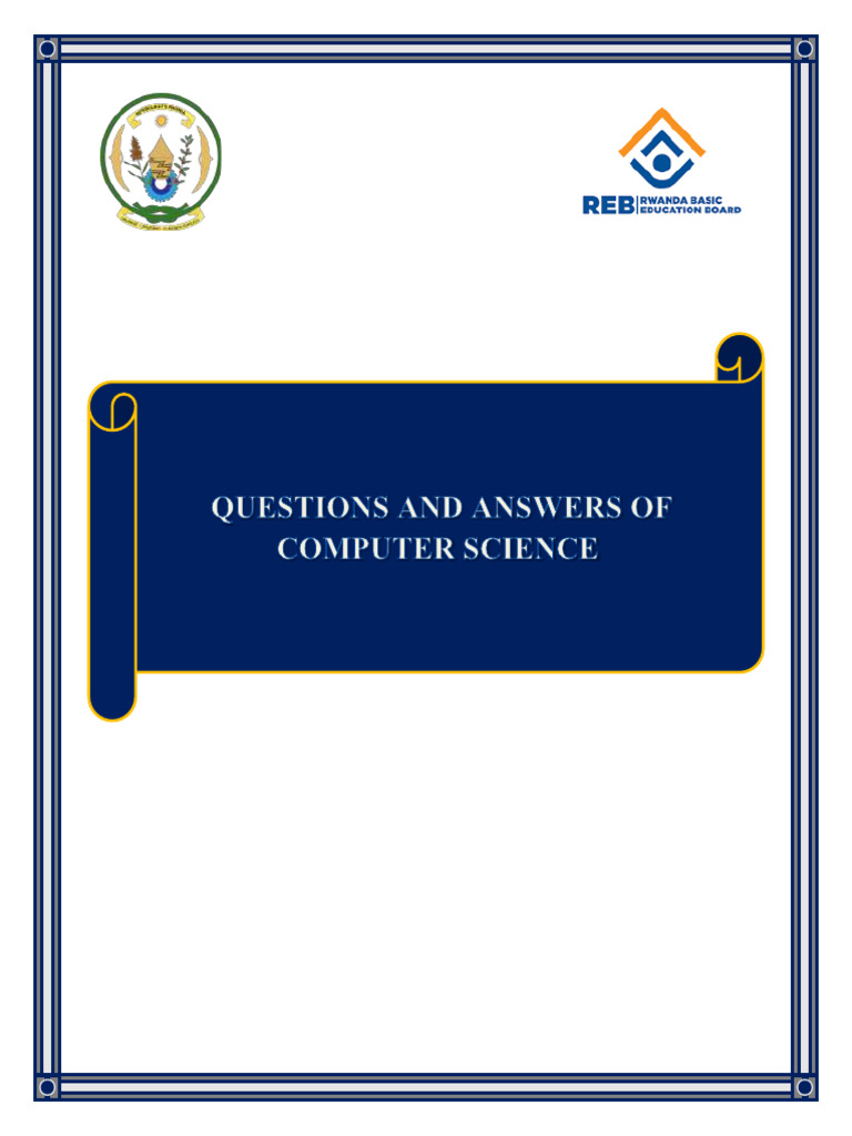 Questions and Answers of Computer Science | PDF | Computer Program | Programming