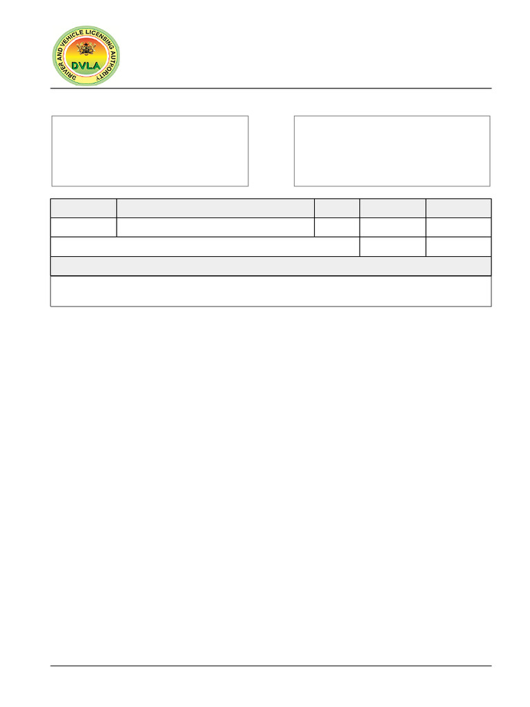 Dvla - Invoice Ib | PDF