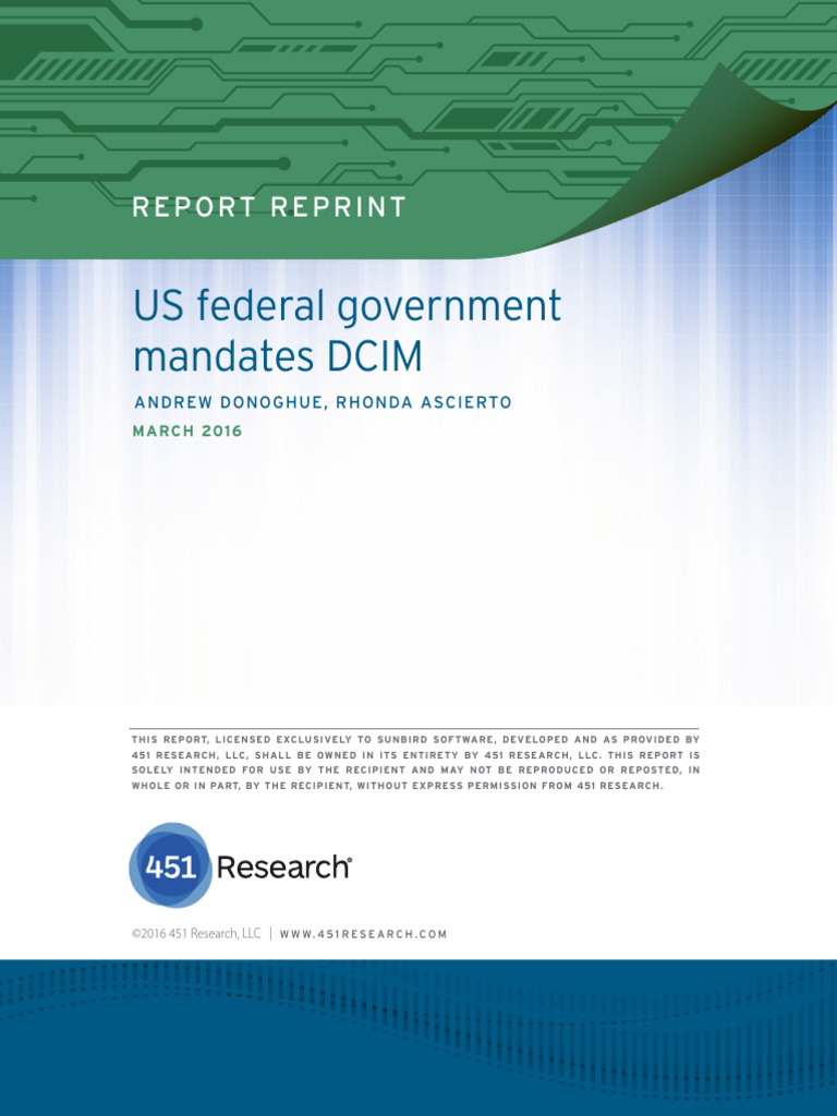 Optimize Data Centers With Sunbird DCIM For U.S. Government Agencies ...