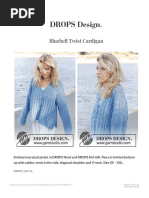 Turtle Dove V-Neck Sweater Pattern | PDF | Knitting | Yarn