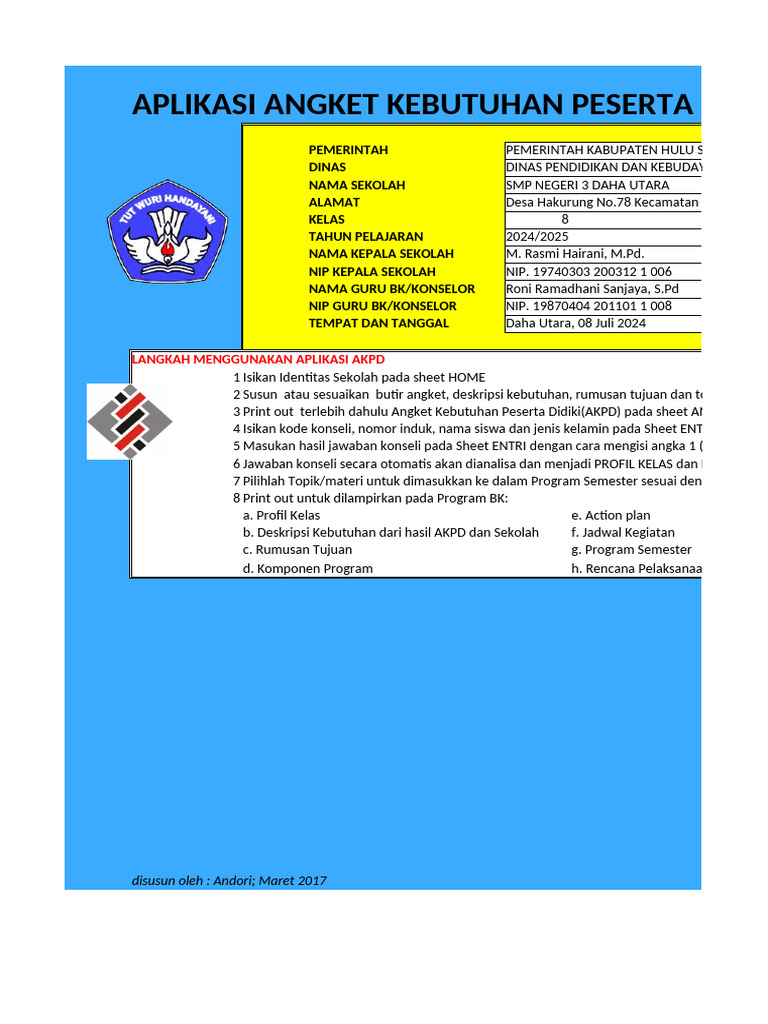 Aplikasi Akpd SMP | PDF