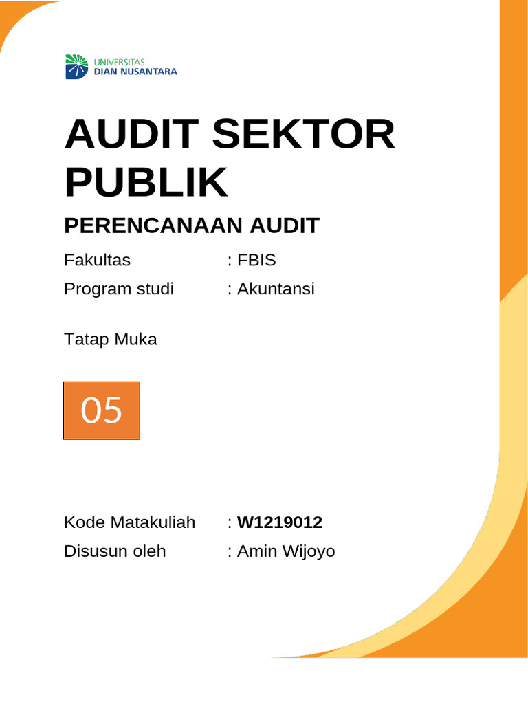 Perencanaan Audit: Langkah dan Manfaat | PDF