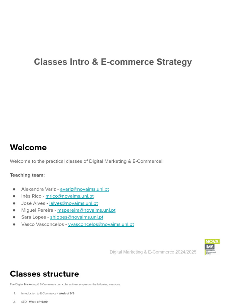 DM - Ecom - Introduction To E-Commerce (Reviewed) 24 - 25 | PDF ...