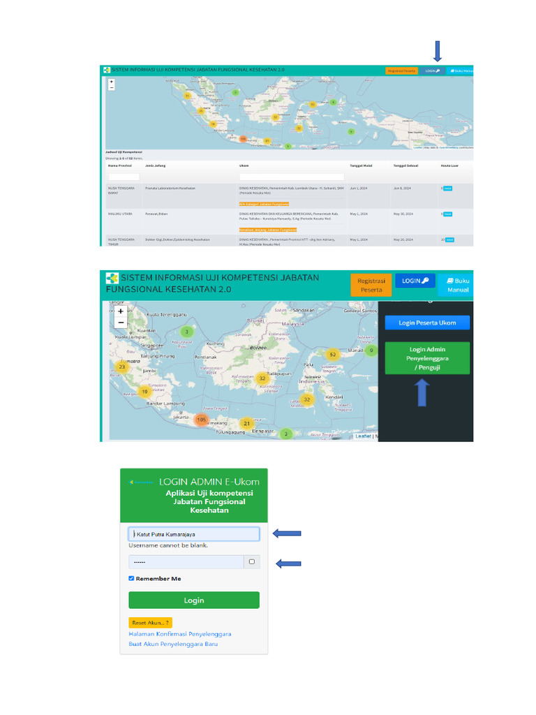 Tutorial Penguji memasukkan nilai Ukom | PDF