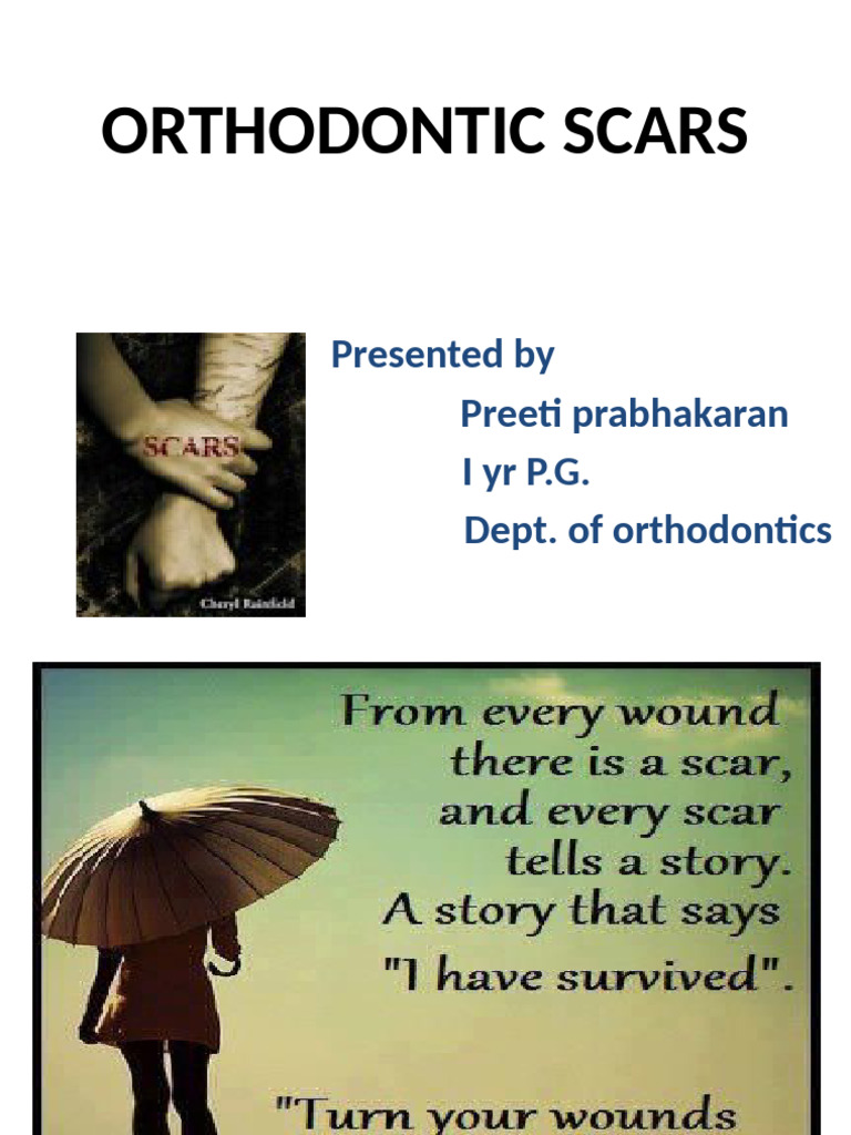 Orthodontic Scars | PDF | Tooth Enamel | Orthodontics