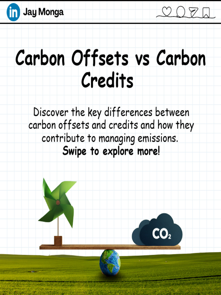 carbon offsets vs carbon credits | PDF