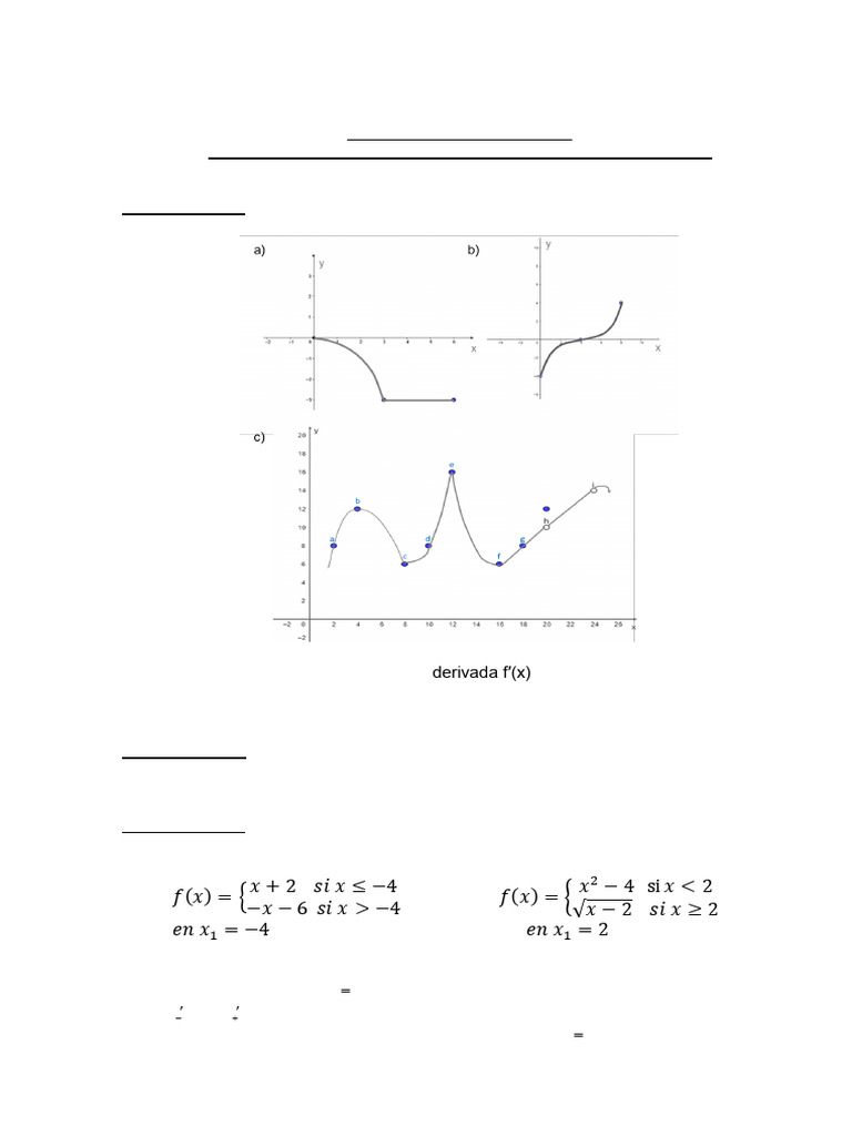 TP #05 - 2021 Derivadas Cálculo | PDF | Derivado | Conceptos matemáticos