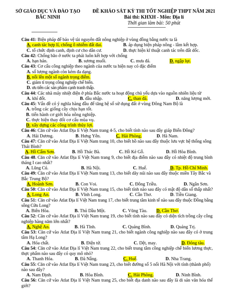 Dia Ly B3864ec721 | PDF