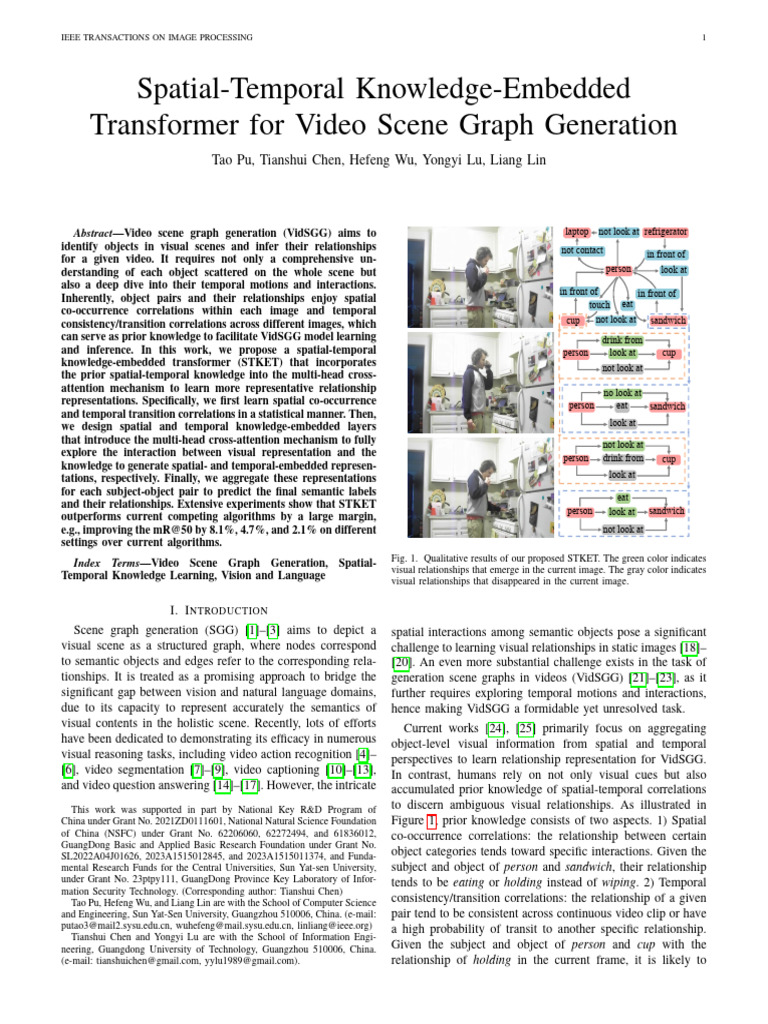 Spatial-Temporal Knowledge-Embedded | PDF | Information | Computer Vision