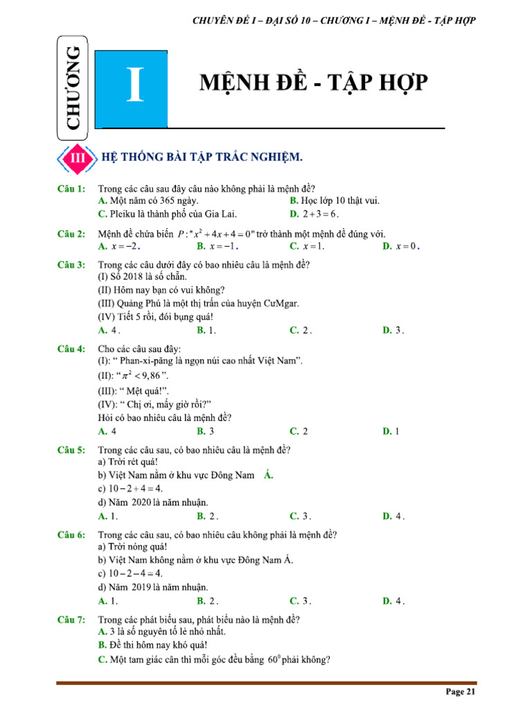 chuyen-de-menh-de-va-tap-hop-toan-10-chan-troi-sang-tao học sinh | PDF