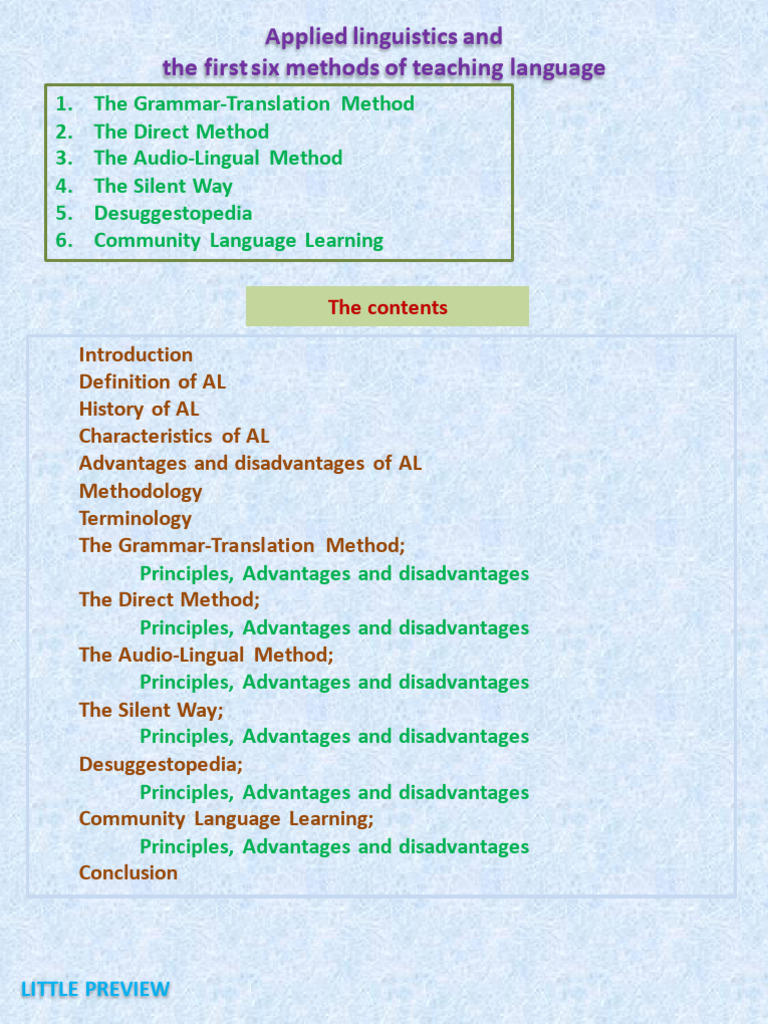 Applied_linguistics_summary | PDF | Second Language | Learning