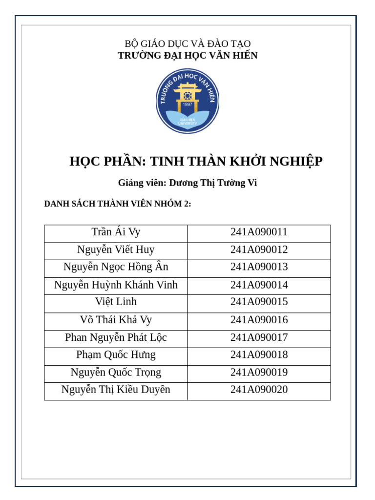 NHÓM 2 - LỚP TTKN (Sáng T6) - BÀI TẬP SỐ 3 | PDF