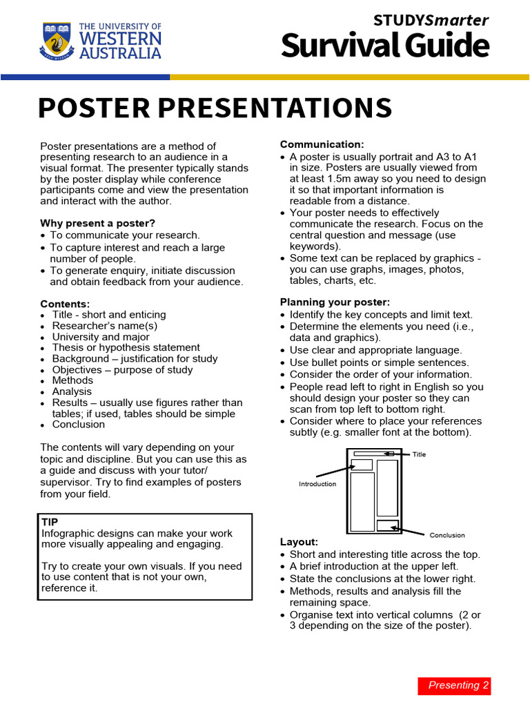 18. UWA Poster-presentations | PDF | Graphics | Typefaces