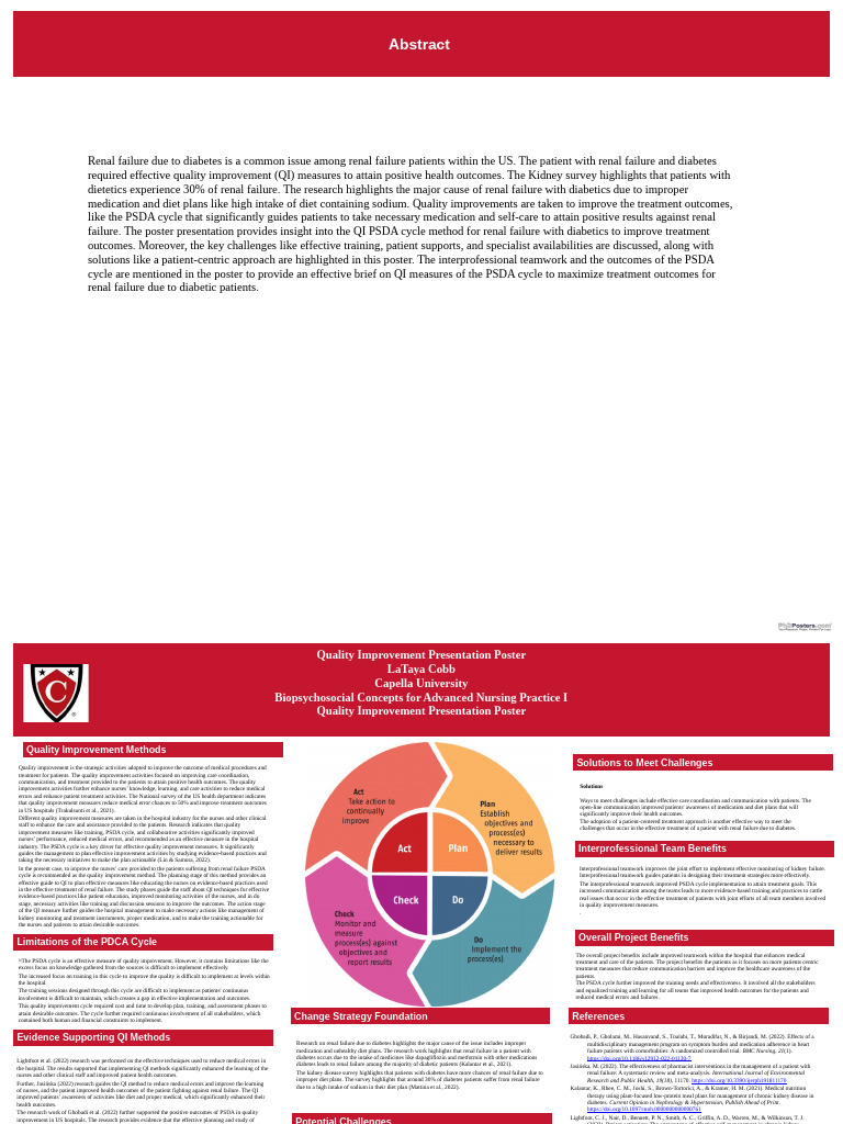 QI Measures for Diabetic Renal Failure | PDF | Medical Error | Patient