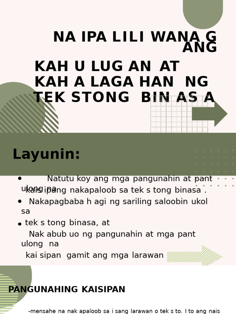 Simultaneous Equations Education Presentation in Green and Cream ...